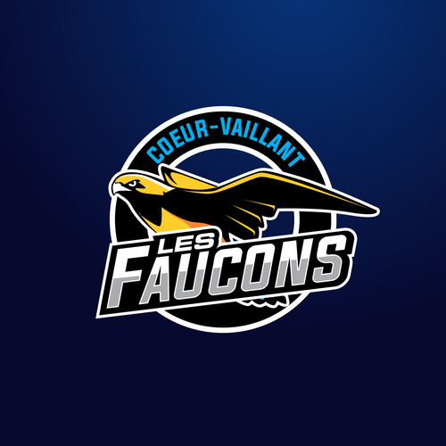 The Falcons LOGO for our Elementary School Sport Teams | Logo design ...