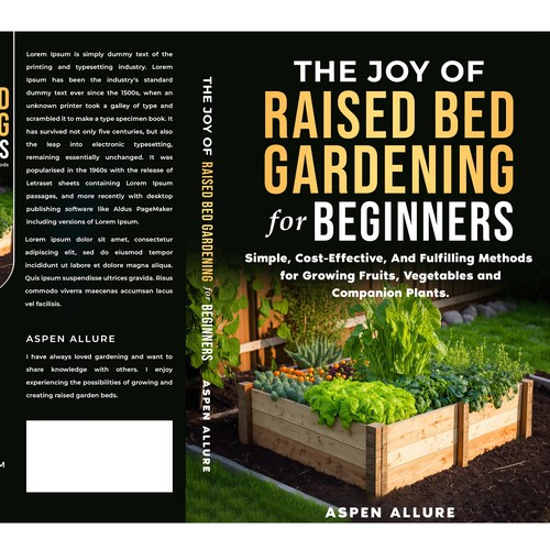 Designs | Cover Designer for Raised Bed Gardening Book | Book cover contest