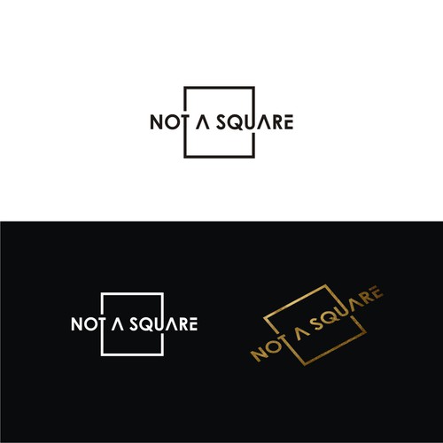 Ontwerpen | Logo for "Not A Square" | Logo-ontwerp ontwerpwedstrijd