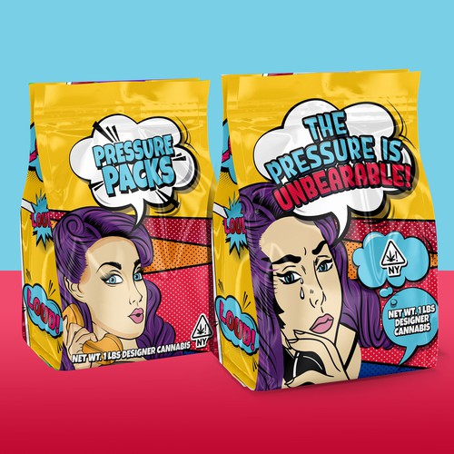Designs | Pressure Packs packaging revamp. | Product packaging contest