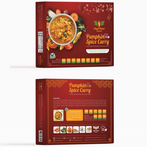 Designs | Creative Frozen Meal Packaging Needed for Vegan Asian Food ...