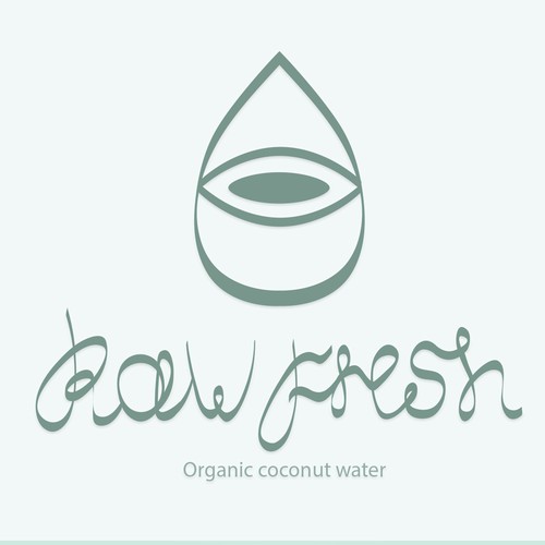 Raw Fresh Coconut Water Logo Design Contest | Logo design contest