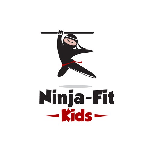 branding of Ninja-Fit program for GRIT fitness facility | Logo design ...