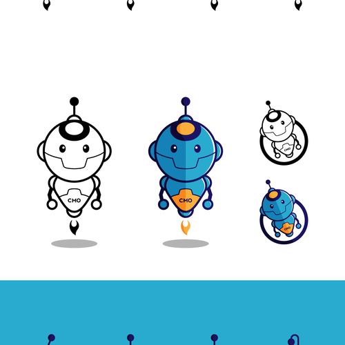 Create a Fun Robot Logo for an eCommerce Agency | Logo & business card ...