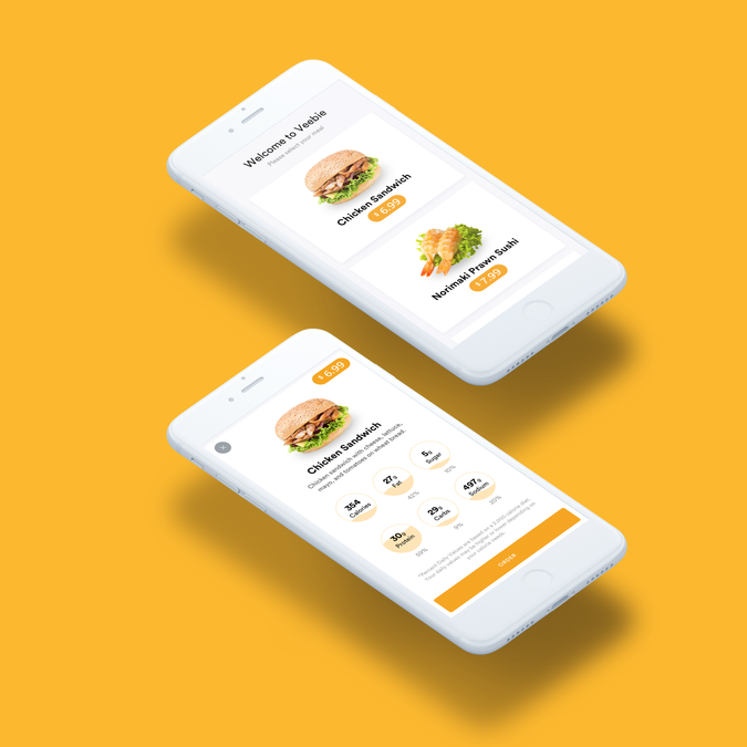 Create A Very Modern Vending Machine App | App design contest