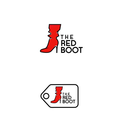 The Red Boot Logo | Logo design contest