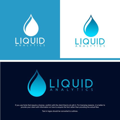 Simple, powerful logo needed for Liquid Analytics | Logo design contest
