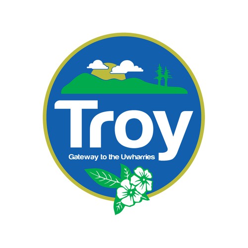 Convert a picture of a town sign into a logo | Logo design contest