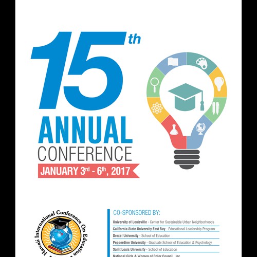 Conference Program Cover Design. | Postcard, flyer or print contest