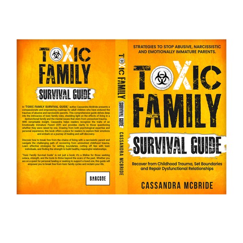 Designs | Book Cover Design for "Toxic Family Survival Guide" | Book ...