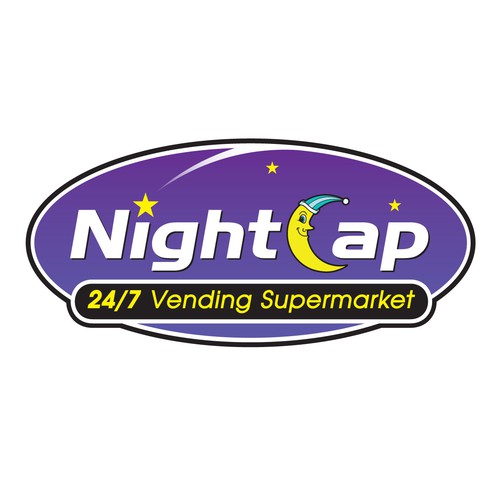 Help make my Nightcap 24/7 Vending Supermarket a reality | Logo design ...