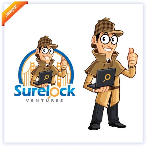 DESIGN A COMPUTER PROGRAMMING DETECTIVE LOGO FOR Surelock Ventures ...