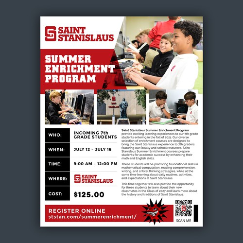 Designs | Brilliant Design of Flyer for Summer Enrichment Program ...