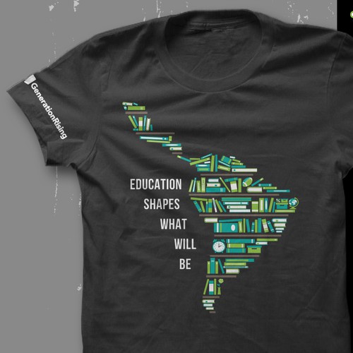 Education nonprofit needs a powerful t-shirt design | T-shirt contest