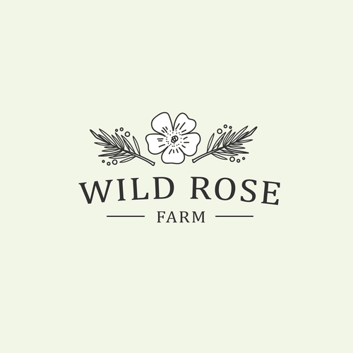 Create a beautiful, modern Logo for a Wild Rose Farm | Logo & brand ...