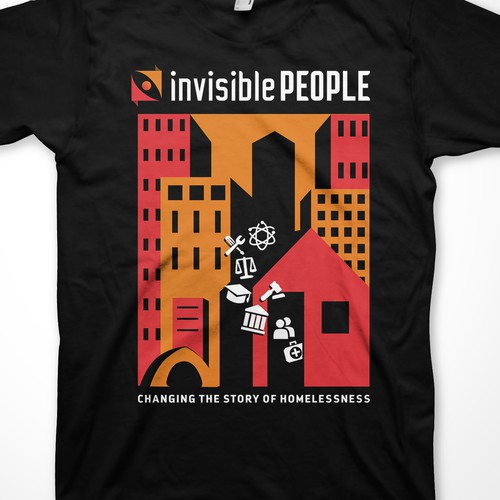 Designs | Creative T-shirt Design for Nonprofit Working to End ...