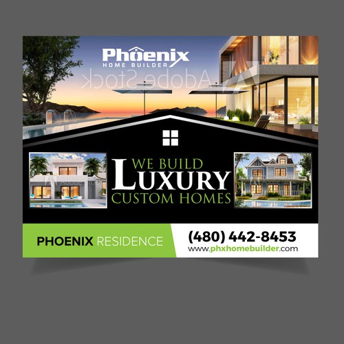 Home Sign DESIGN EXPERTS NEEDED:Custom Home Builder Needs a Stunning ...