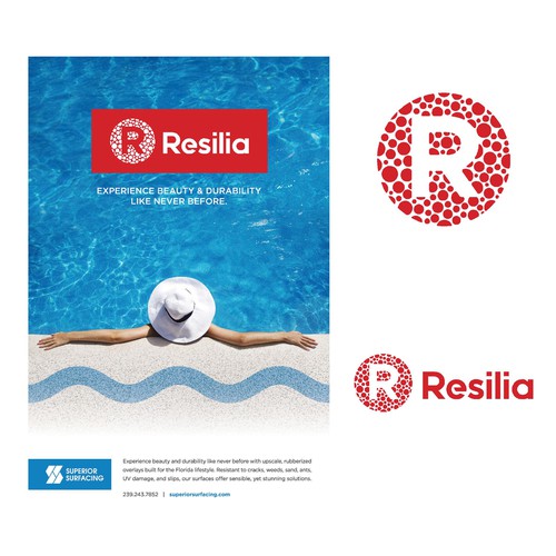 Designs | Logo for Luxury Pool Deck Flooring System | Logo design contest