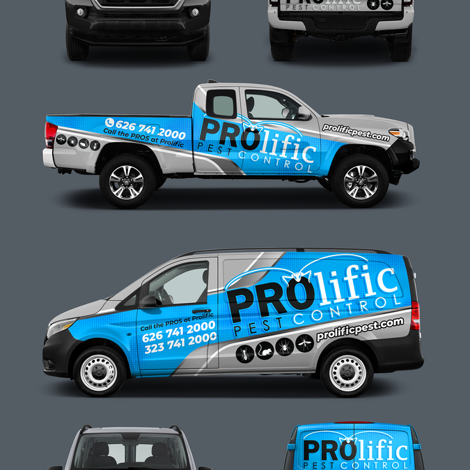 Create a stunning vehicle wrap for Pest Control | Car, truck or van ...