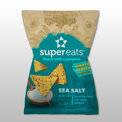 Create an innovative & unique chip snack bag for SuperEats! | Product ...