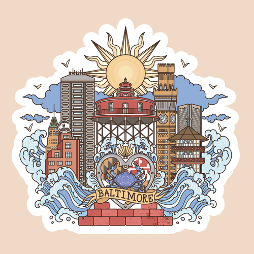 Designs | Baltimore Stickers! | Sticker contest