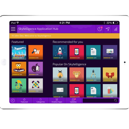Application Hub for Aviation Network - - More fun!!! | App design contest