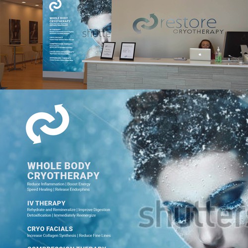 Wall Art / Graphic for Restore Cryotherapy | Infographic contest