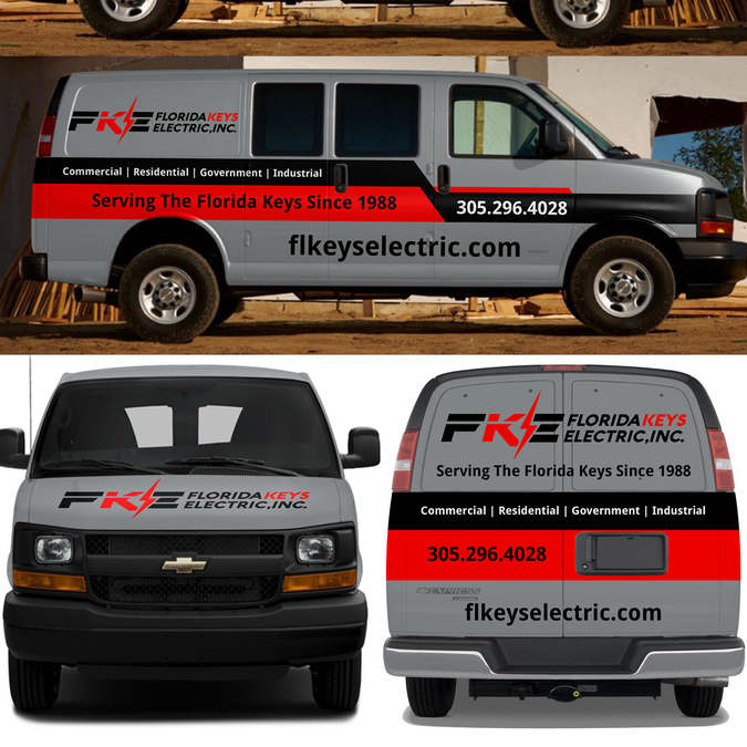 Electrical Contractor Vehicle Design | Car, truck or van wrap contest