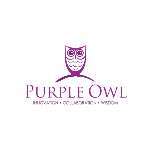 logo for Purple Owl | Logo design contest