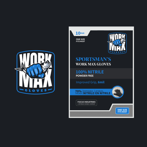 Designs | WORKMAX GLOVE AND PACKAGING DESIGN | Logo design contest