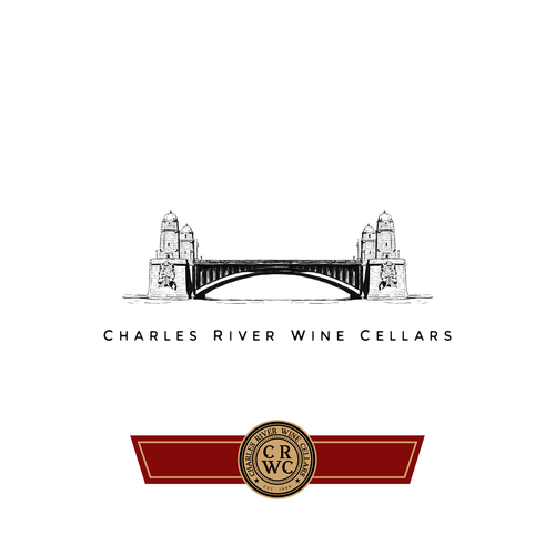 Designs | Charles River Wine Cellars - LOGO RE BRAND | Logo & brand ...