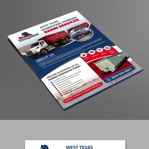 Texas Dumpsters | Postcard, flyer or print contest