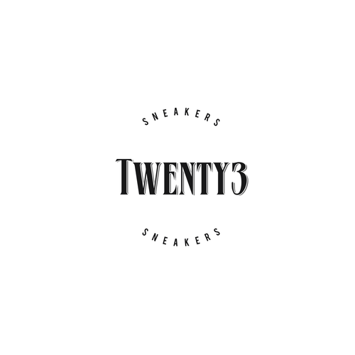 Designs | Design an eye catching logo for TWENTY3 SNEAKERS | Logo ...