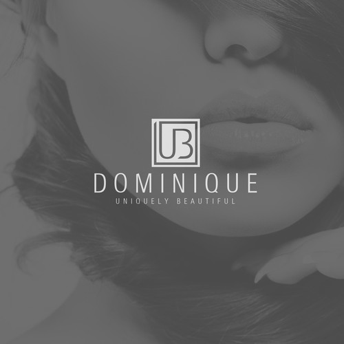Create a clean simple logo for Dominique Uniquely Beautiful (Dominique ...