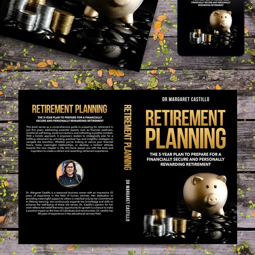 Designs | Retirement Planning Book Cover with a fun Photo of 50 -60 ...