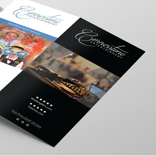 Wedding DJ & Photo Booth Business Needs Brochures! | Brochure contest