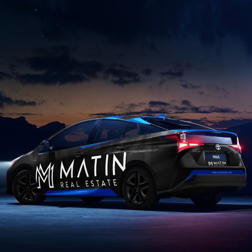 Designs | Luxury Real Estate Firm Prius Wrap | Car, truck or van wrap ...