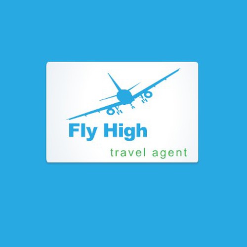 Create an outstanding logo for travel agency called Fly High. | Logo ...