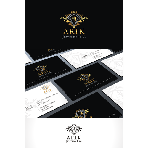 Arik Jewelry Inc. | Logo & business card contest