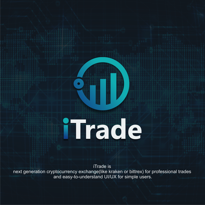 iTrade - new generation cryptocurrency exchange | Logo & brand identity ...