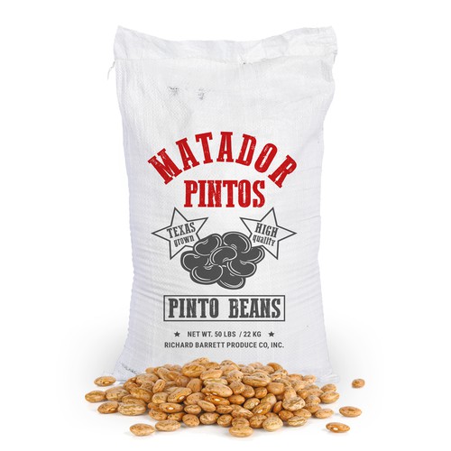 Texas Pinto Beans - Package Art | Product packaging contest