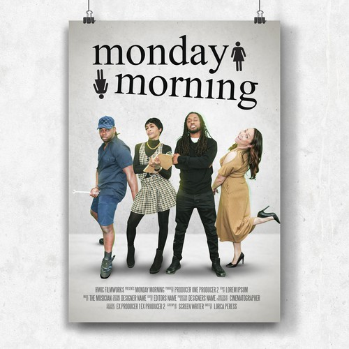 Designs | "Monday Morning" Movie Poster | Poster contest