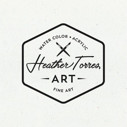Create a clean graphic or vintage-style logo for fine artist | Logo ...