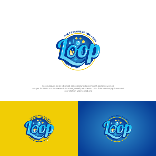 Designs | DETERGENT AND CLEANING PRODUCTS COMPANY LOGO NAME (LOOP ...
