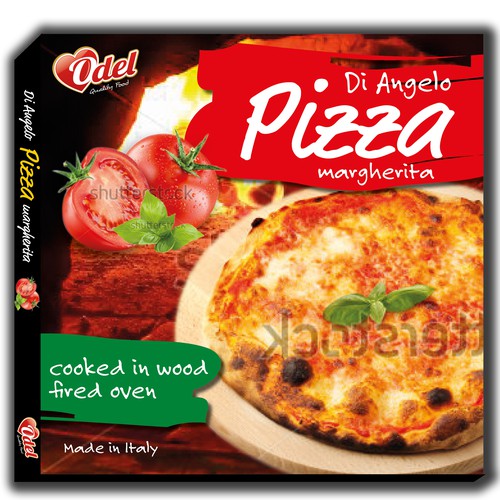 create a modern and appealing frozen pizza box | Product packaging contest