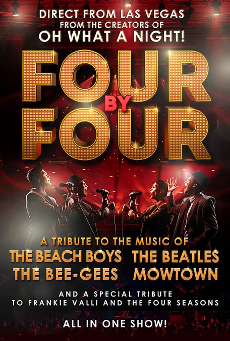 Four By Four - Concert Tour Poster for Brand New Show | Postcard, flyer ...