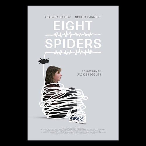 Designs | Creative film poster design for short about grief and therapy ...
