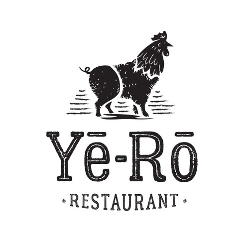 Create a Brand Identity for Yē-Rō, a modern greek gyro/souvlaki shop ...