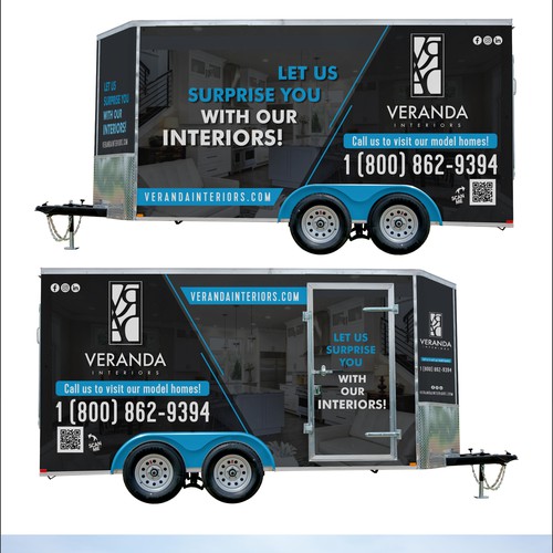 Designs | Modern and Clean "eye-catching" VAN WRAP! :) | Car, truck or ...