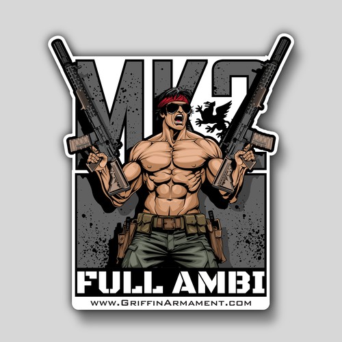 Designs | Rambo-Style Sticker | Sticker contest